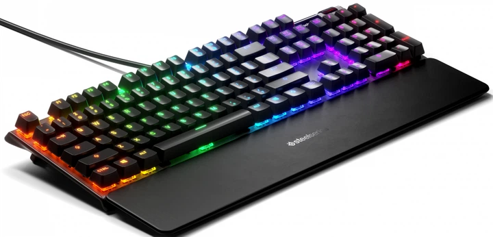 Клавиатура SteelSeries Apex 5 USB Black RGB-подсветка (64532) – фото ...