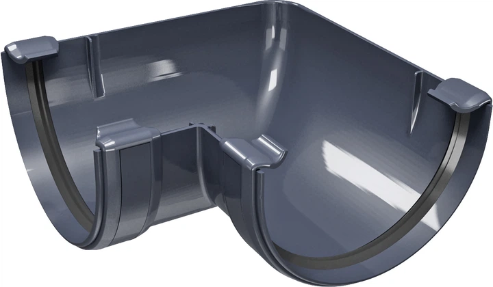 Угол 90° Regenau 125 Графит (3800150905661) – фото, отзывы, характеристики в интернет-магазине ...