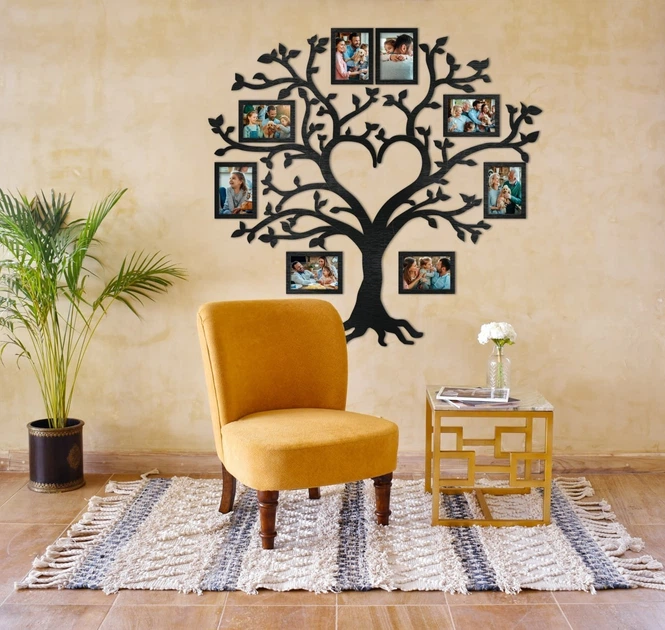 Фоторамка Семейное Дерево с сердцем – купить онлайн на ROZETKA