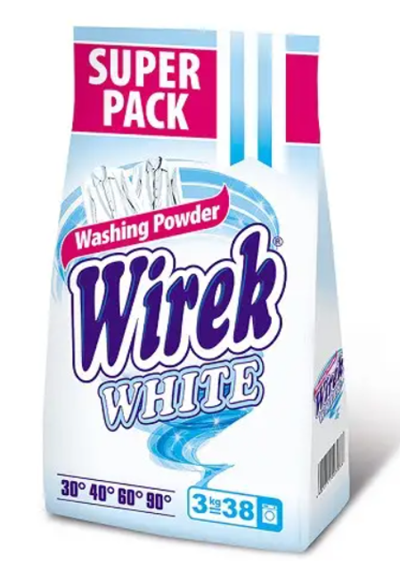 Стиральный порошок Wirek для белых вещей 3 кг – фото, отзывы ...