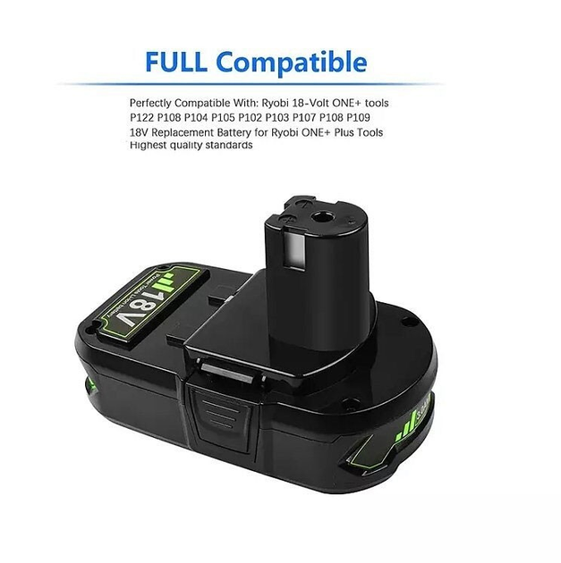 Ryobi p102 battery store