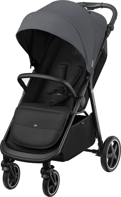 Прогулочная коляска Kinderkraft Route Platinum Grey (KSROUT00GRY0000 ...