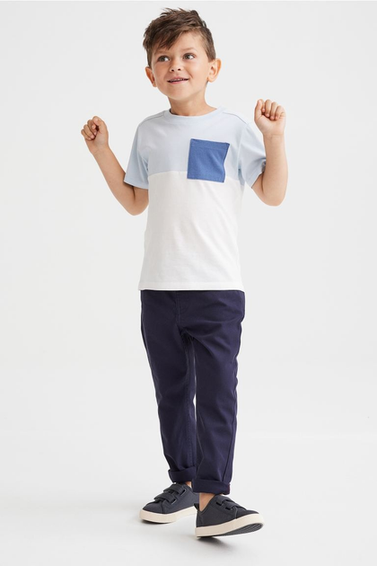 Штаны для мальчика 8528 H&M 140 см Синий 62147 от продавца: kidsDM – в ...