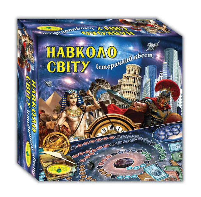 Настольная игра "Вокруг света" 82296 исторический квест – фото, отзывы ...