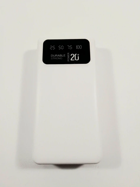 Зовнішній акумулятор Power Bank Linkage LKP-27 USB 20000mAh Білий ...