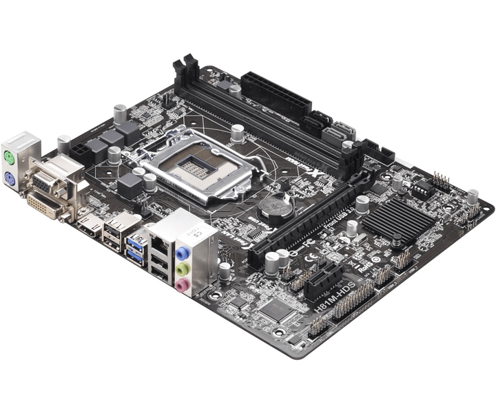 Материнская плата Socket 1150 ASRock H81M-HDS с HDMI Видео / USB 3 ...