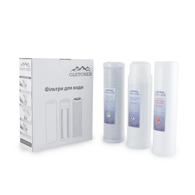 Комплект картриджей Gletcher Standart Carbon complect – фото, отзывы ...