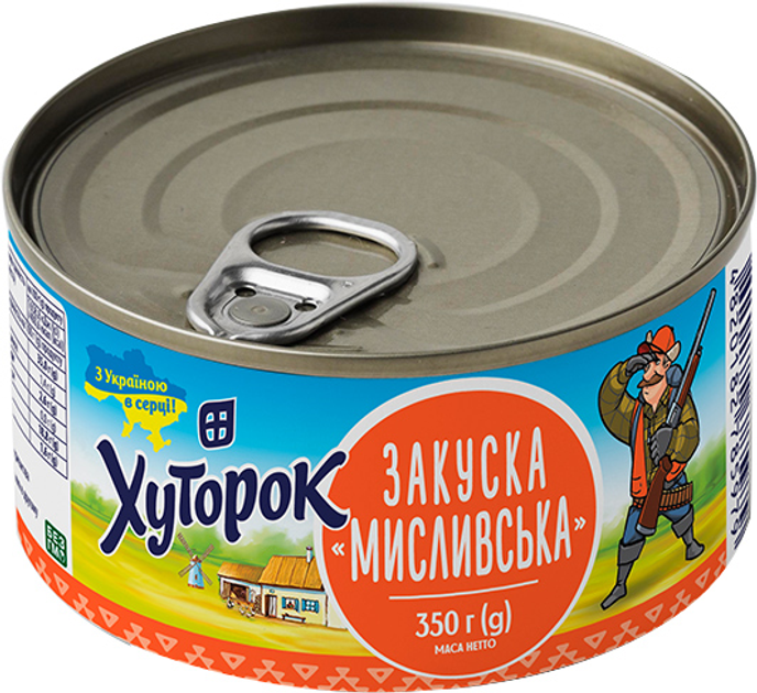 Закуска Хуторок Охотничья 350 г (4820182785979) – купить в Киеве ...