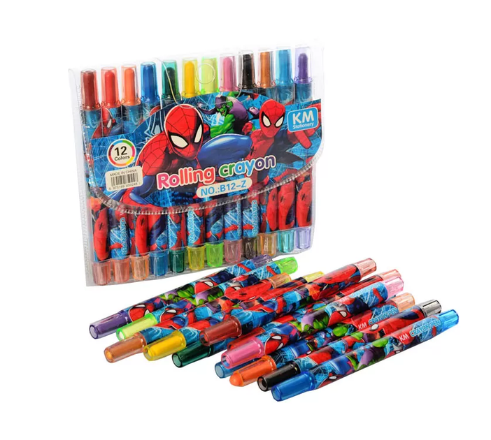 Детские мелки для рисования MK 4392 пастельные ( 4392-Z (Spider Man ...