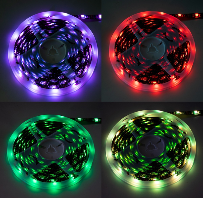 Светодиодная лента 5050 "MEIQ-IT" RGB strip light 5м, светодиодная ...