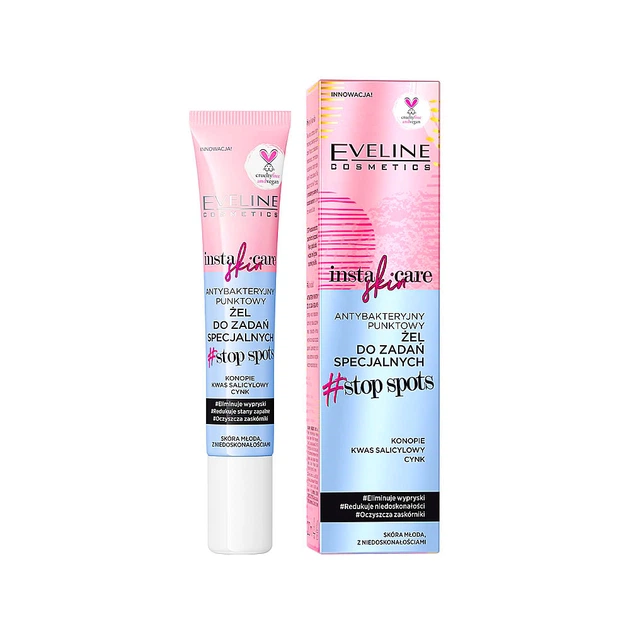 Точечный гель против прыщей и покраснений для лица Eveline Cosmetics 20 ...