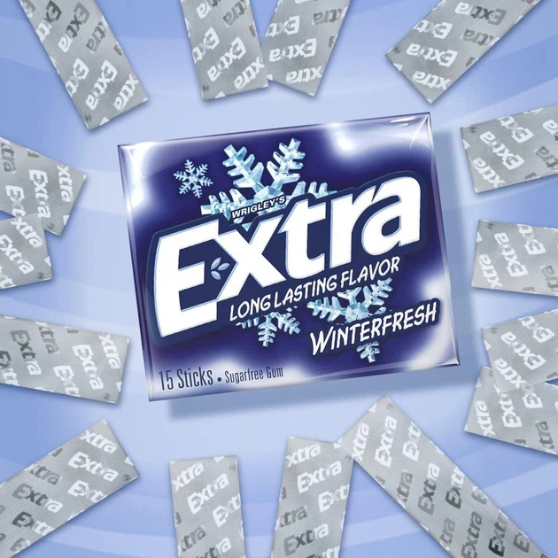 Жевательная резинка Extra Winterfresh 41г (15 пластинок) от продавца ...