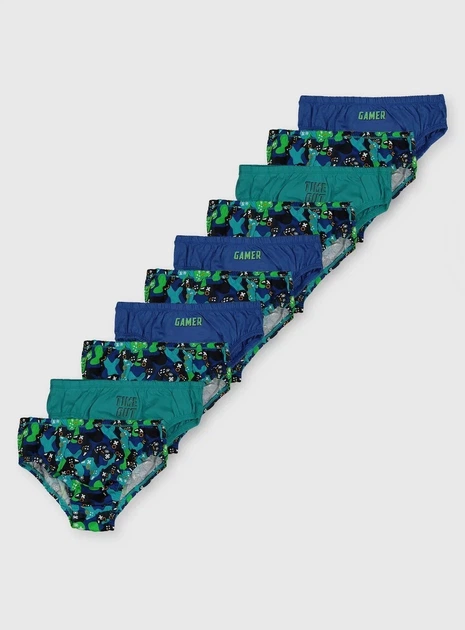 Набор трусов синий и бирюзовый Gamer Tu 98-104cм (40009349) – Брендовая ...