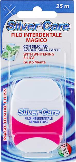 Зубная нить расширяющаяся, 25 м - Silver Care (430557-2281) от продавца ...