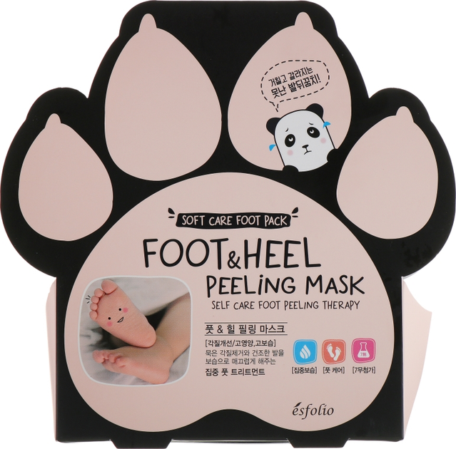 Пилинг-носочки для стоп - Esfolio Foot & heel Peeling Mask (362429-1541 ...