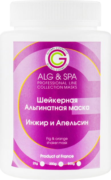 Шейкерная альгинатная маска с инжиром и апельсином - ALG & SPA ...