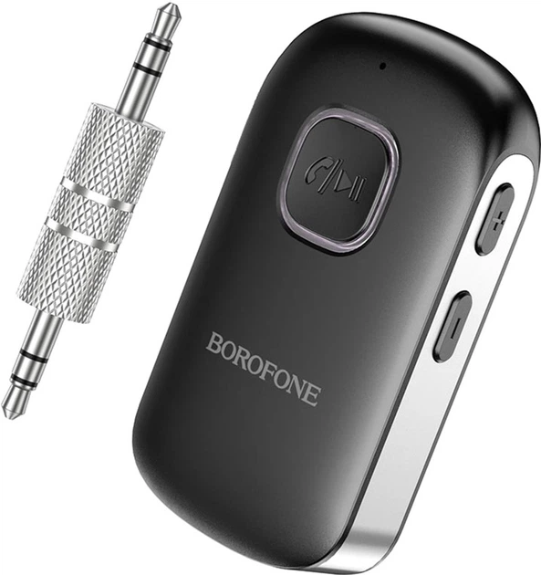 FM-трансмиттер Borofone BC42 Car AUX BT Receiver Black (BC42B) – фото ...