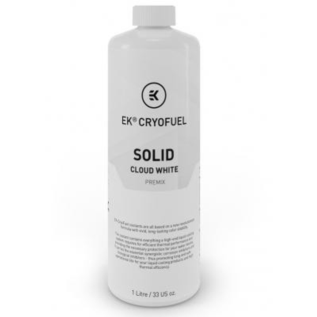 Охолоджуюча рідина Ekwb EK-CryoFuel Solid Cloud White (Premix 1000mL ...