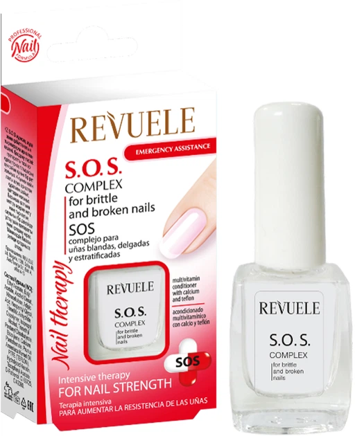 SOS-комплекс для ломких и неровных ногтей Revuele Rev Nail Therapy 10 ...