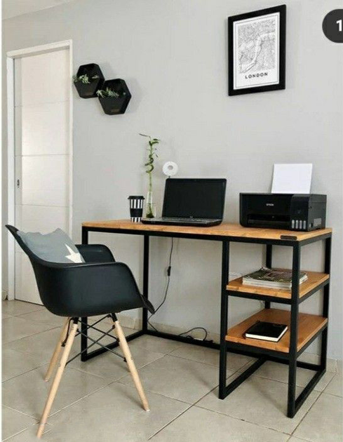 Дизайнерский Письменный Офисный стол в стиле Лофт Loft Design RV1515 ...