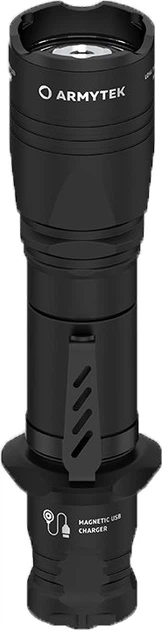 Фонарик аккумуляторный Armytek DOBERMANN Pro Marnet USB White (F07501C ...