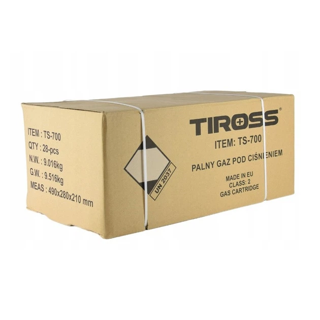 Газовый баллон Tiross Gaz Butan 227 г 28 шт (TS-700) – фото, відгуки ...