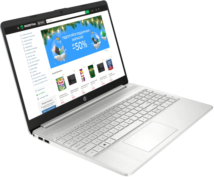 Ноутбук HP 15s-eq2029nq (3B0P4EA) Silver – низкие цены, кредит, оплата ...