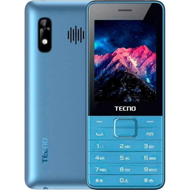 Мобiльний телефон Tecno T454 Dual Sim Blue (4895180745997) – фото ...