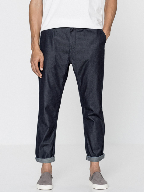 Штаны мужские Pull & Bear XAZ177646YXRO 44 Темно-синие (DD8000006935148 ...