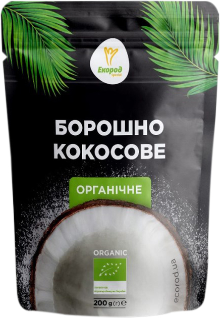 Кокосовая мука Екород 200 г (0.2 кг) (4820153600362) – купить в Киеве ...