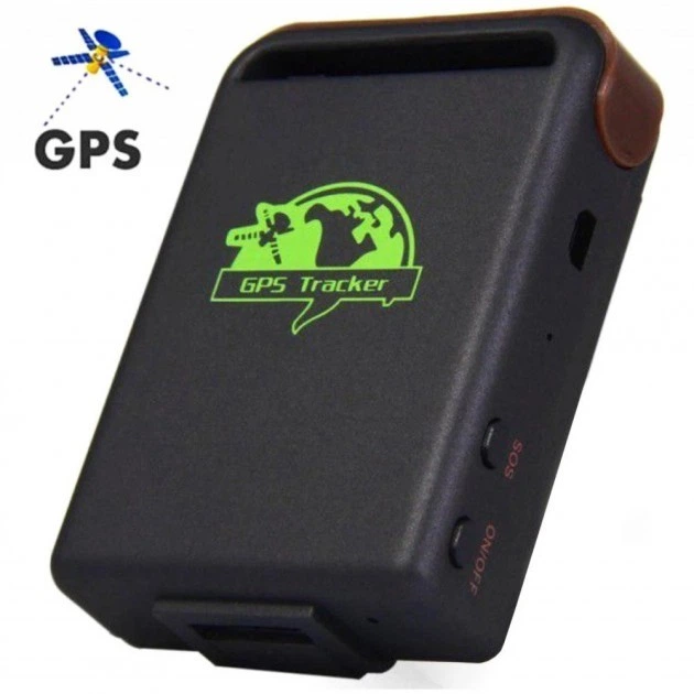 Трекер GPS TK-102 від SIM картки поративний міні з вбудованим аккумулятором Чорний (10143 ...