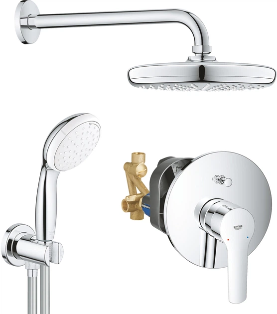 Душевая система скрытый монтаж GROHE QuickFix Start UA202802R2 ...