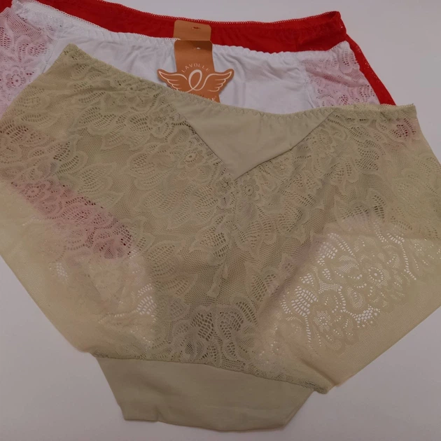 Жіночі трусики бразіліану Lavolle 3XL однотонні 0401 - 3 шт. від продавця: Da-na – в інтернет ...