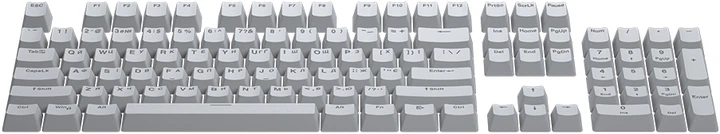 Набір кейкапів Hator First Ukrainian PBT keycaps UKR/ENG/rU Gray (HTS-137) – фото, відгуки ...