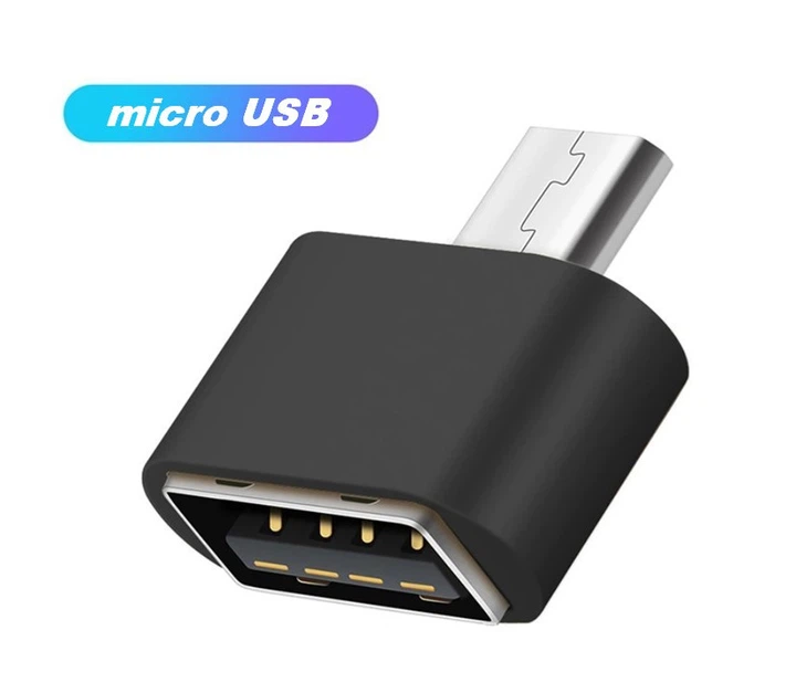 Адаптер перехідник OTG USB Micro USB Black – фото, відгуки ...
