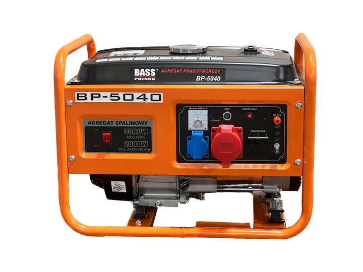 Генератор бензиновый трехфазный Bass Polska ВР-5040 3.5 кВт 220V/380V ...