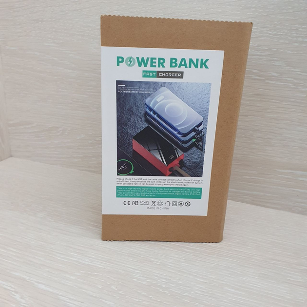 Повербанк с фонариком Power Bank Lider 50000 mAh Портативная ...