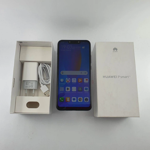 Huawei P Smart Plus 2018 64 GB Black (2B00006499) Б/У – фото, отзывы ...