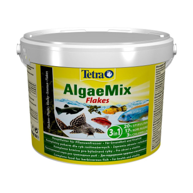 Корм для рыб Tetra Algae Mix хлопья 10 л/1.75 к (4004218284746 ...