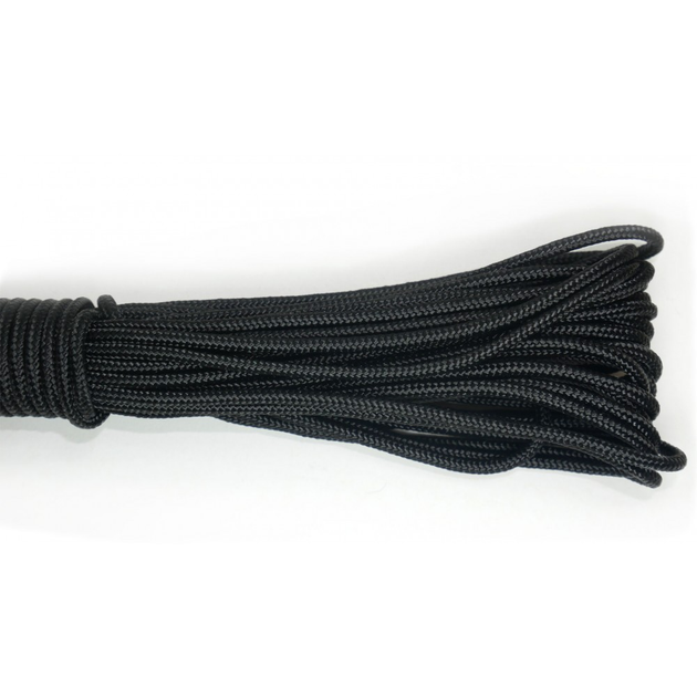Шнур-паракорд (Paracord Type I - 2,3 мм) Simple Black 001m 30 м. – фото ...