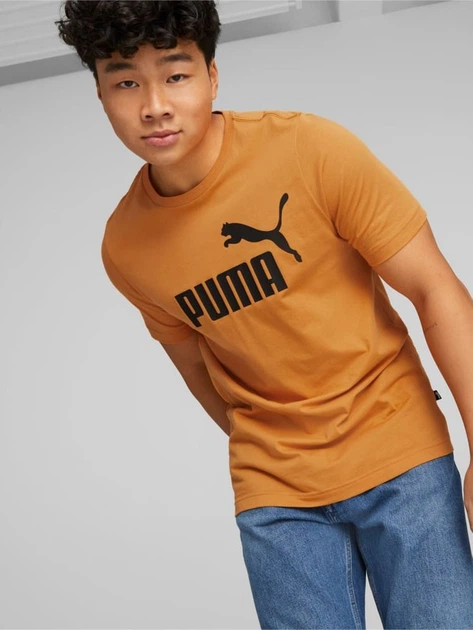 Футболка Puma ESS Logo Tee 58666727 M Desert Clay (4065453592348) – в ...
