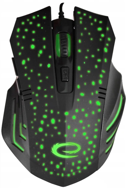 Мышь Esperanza MX212 Galaxy USB Black/Green (EGM212) – фото, отзывы, характеристики в интернет ...