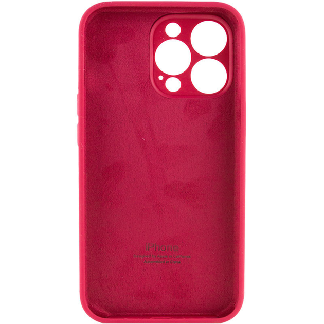 Чехол на Apple iPhone 14 Pro / для айфон 14 про силикон АА Красный ...