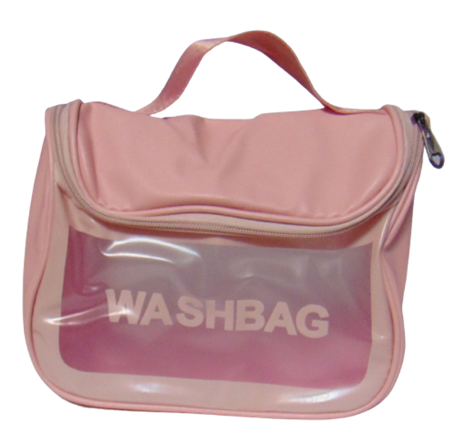 Женская сумка косметичка Washbag розовая – низкие цены, кредит, оплата ...