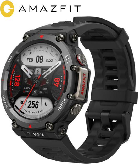 Смарт-часы Amazfit T-Rex 2 Ember Black – фото, отзывы, характеристики в ...