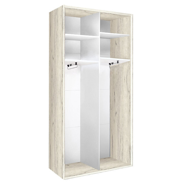 Шкаф-купе двухдверный двухсекционный Modern 150х45х240 см Дуб крафт ...