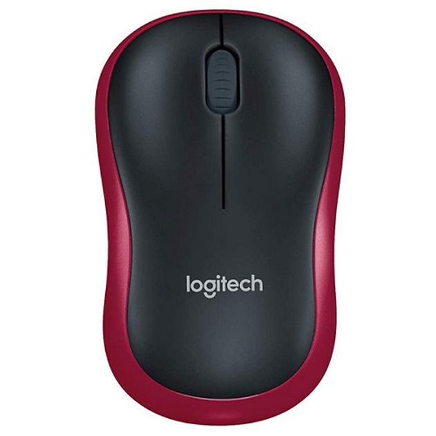 Мышка беспроводная Logitech M185 Wireless 1000dpi 3кн Red – фото ...