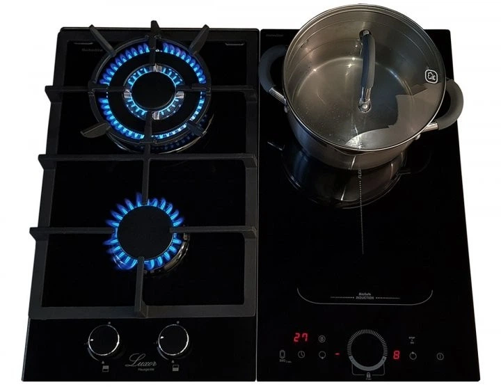 Комбінована індукційно - газова варильна поверхня Luxor Modul RI PG 320 ...