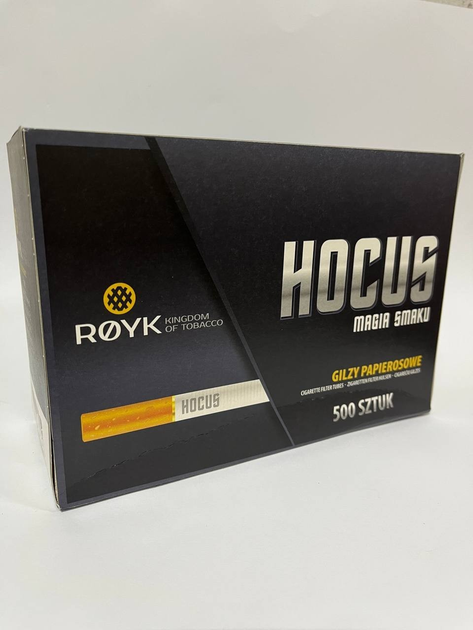 Гильзы для сигарет Hocus 500 шт – фото, отзывы, характеристики в ...