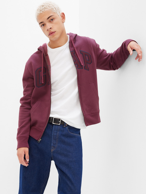 Толстовка GAP 365775884 M Бордовая (1159772111) – в интернет-магазине ...